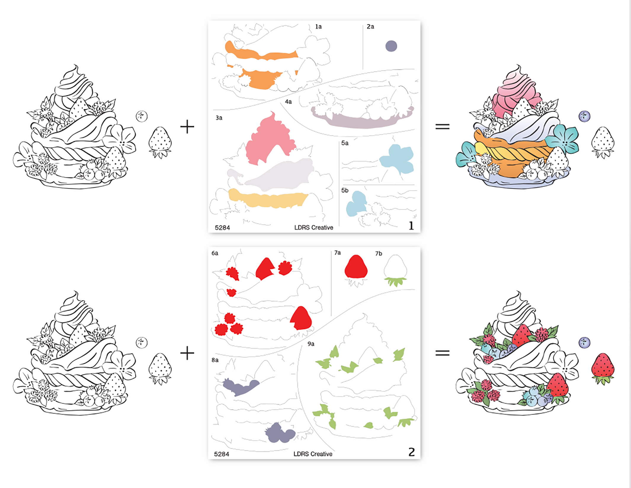 French Patisserie Layering Stencils – LDRS Creative - Wholesale